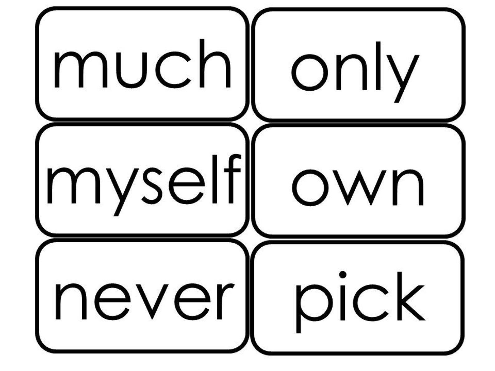 41 Printable Dolch 3rd Grade Sight Word Flashcards. - Etsy