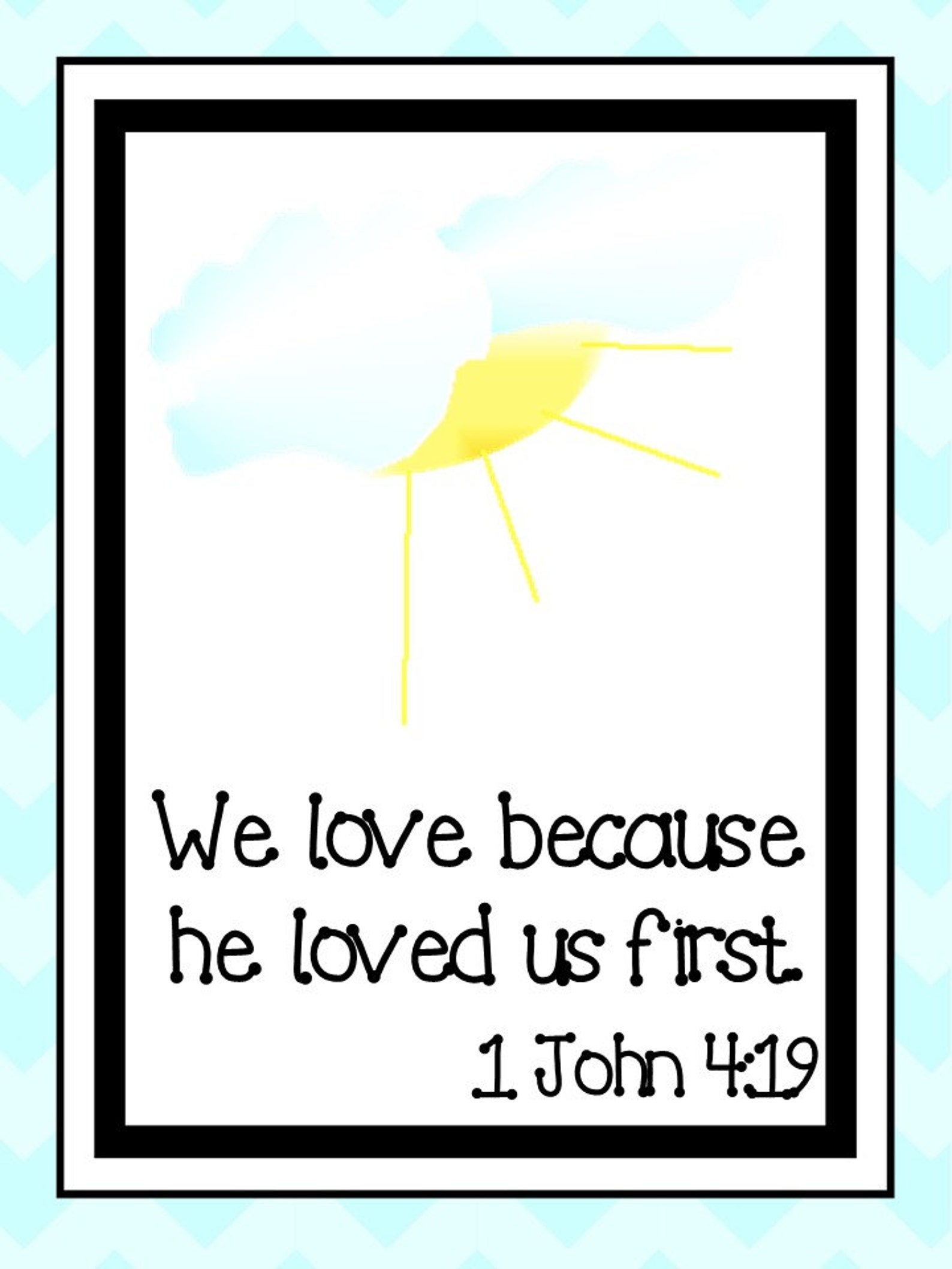 10 Printable Bible Verse Posters. Full Page Classroom Wall - Etsy