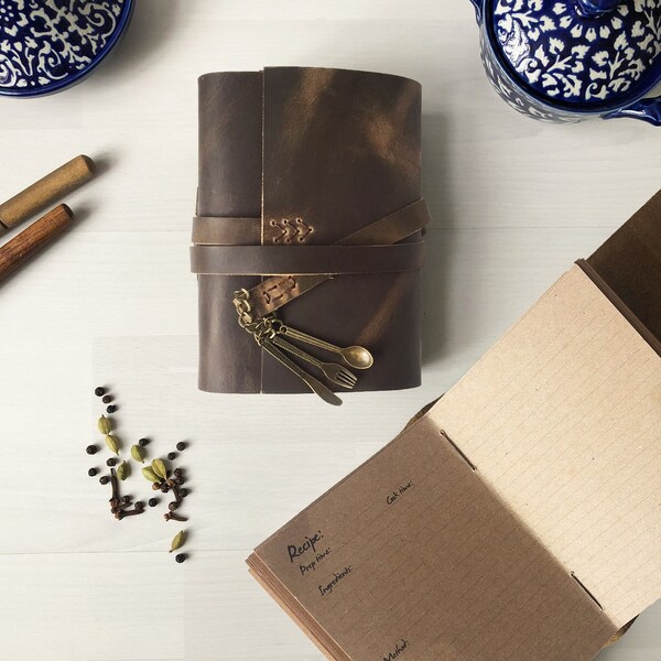 Handmade Recipe Book - Etsy