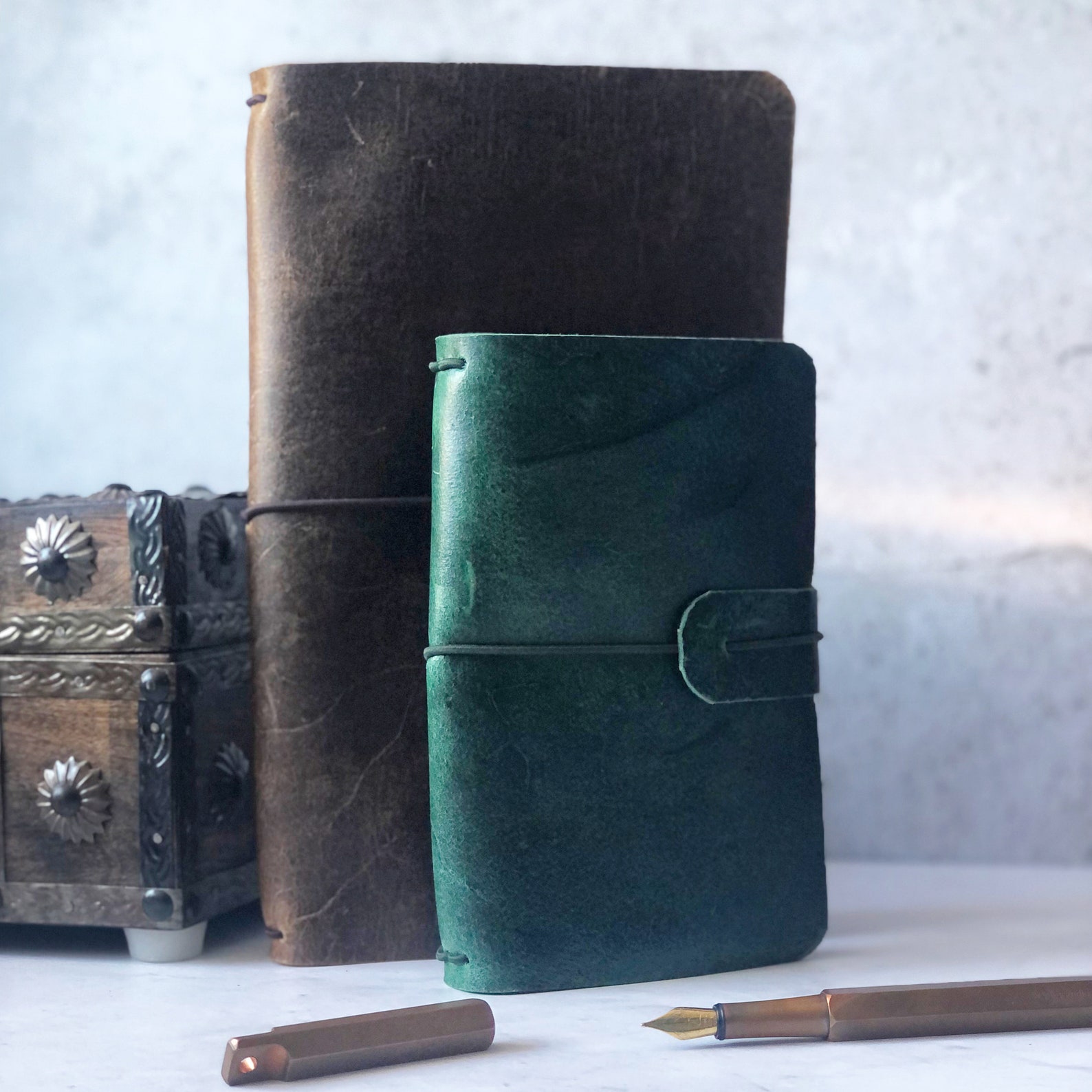 Field Notebook Cover & A5 Notebook Cover Travelers Notebook - Etsy UK