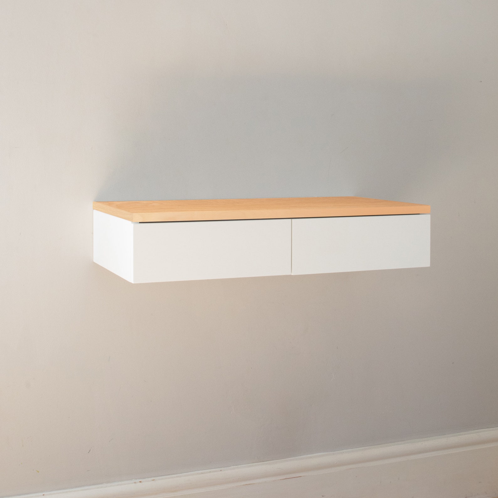 Small Floating Dressing Table White | Etsy Canada