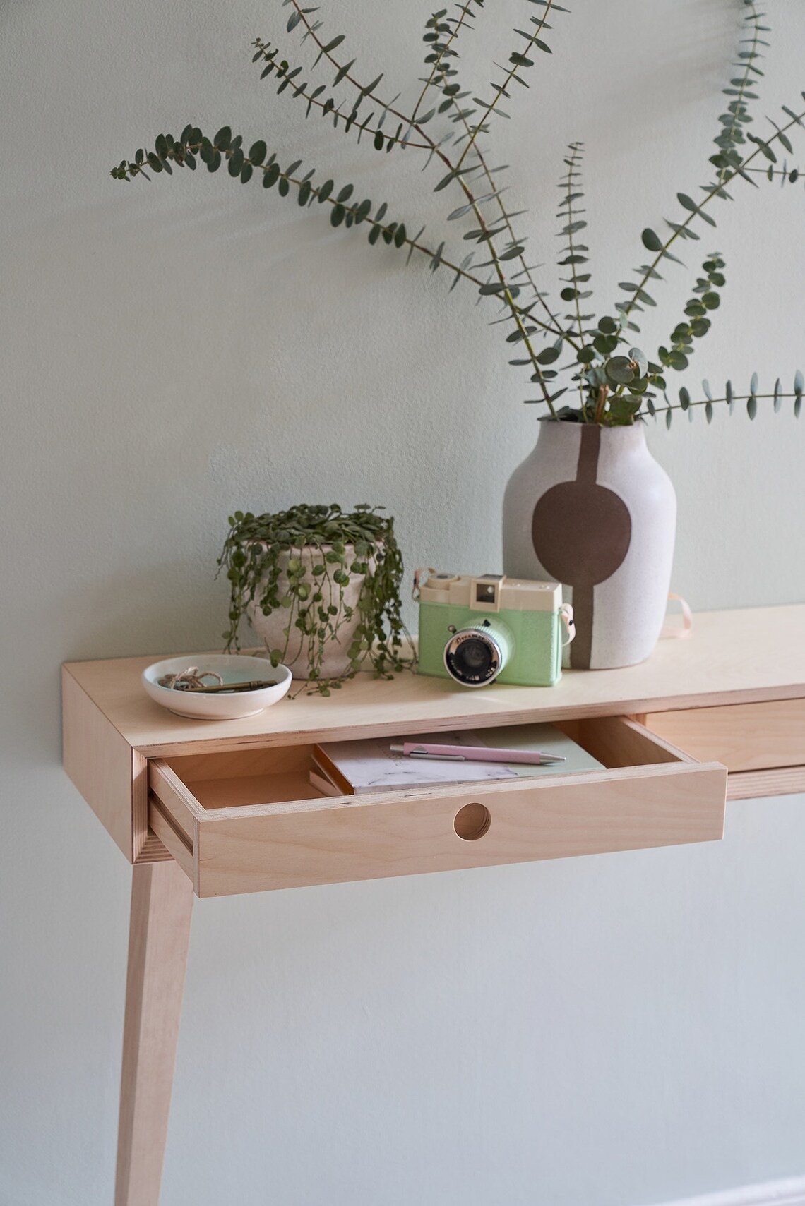 Hallway Stand Plywood Entryway Furniture Hallway Shelf | Etsy