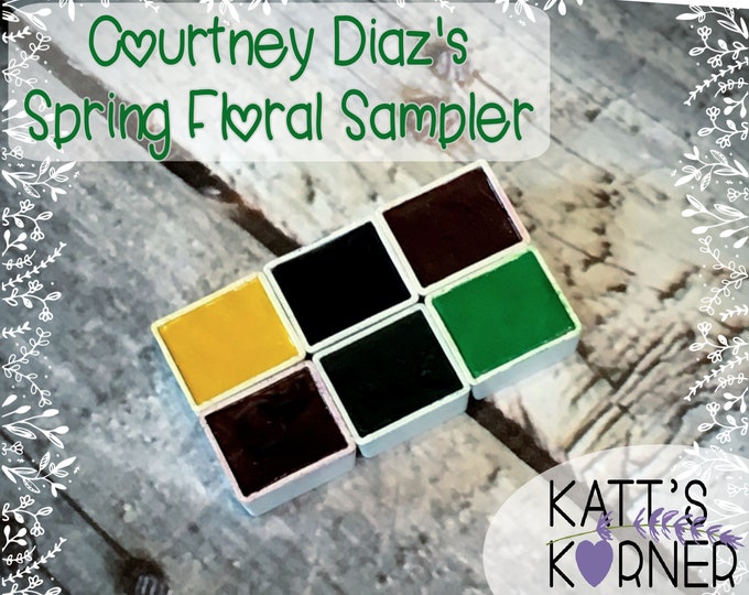 Courtney Diaz of Little Raven Ink's Spring Florals Sampler Hand-poured ...