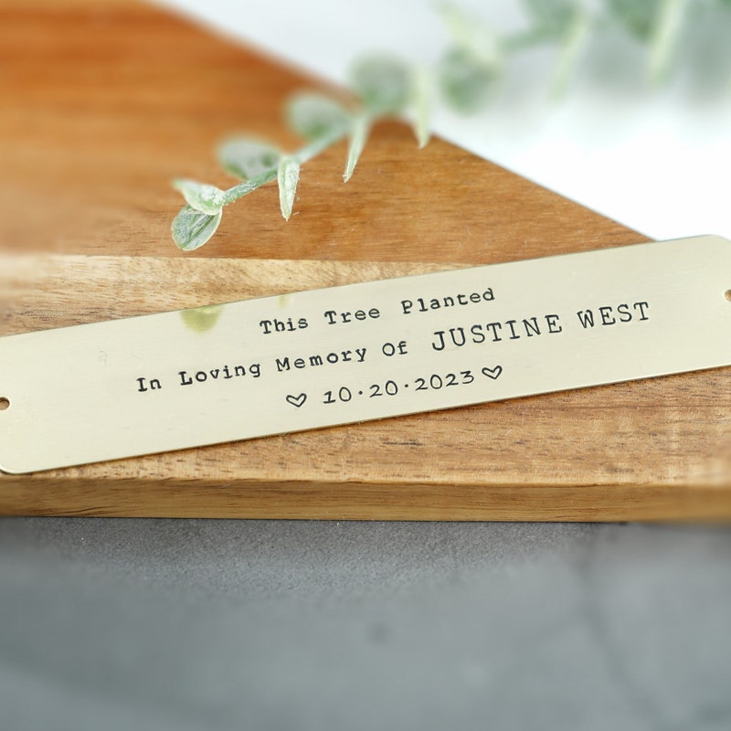 Memorial Tree Tag - Etsy
