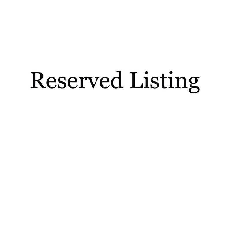 Reserved Sign - Etsy