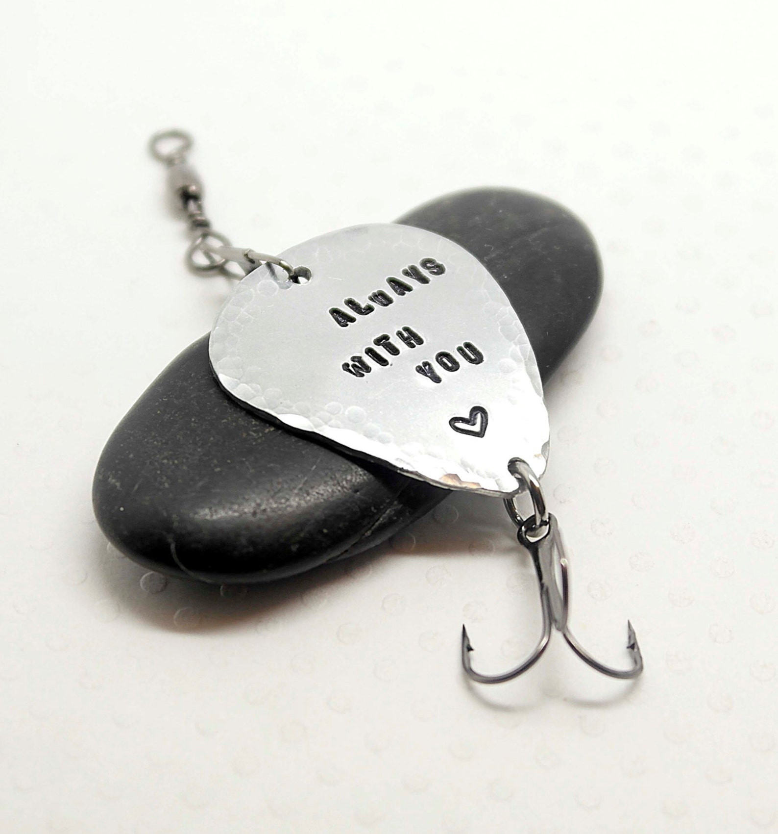 Hand Stamped - Personalized Fishing Lure - Fish Lover -custom Lures ...