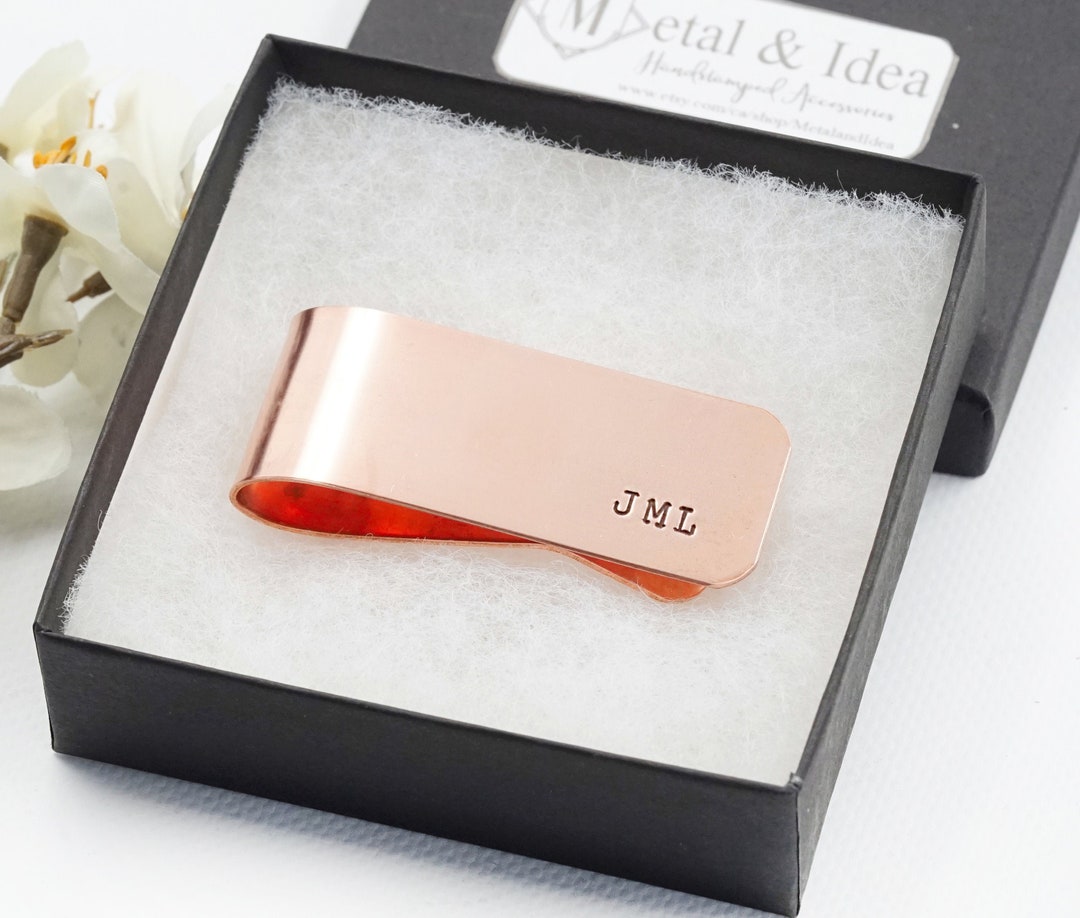 Men's Personalized Money Clip Custom Initials Money Clip - Etsy