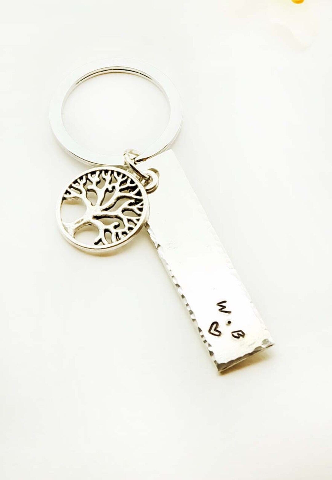 Family Tree Keychain Personalize Key Chain, Customized Key Chain ...