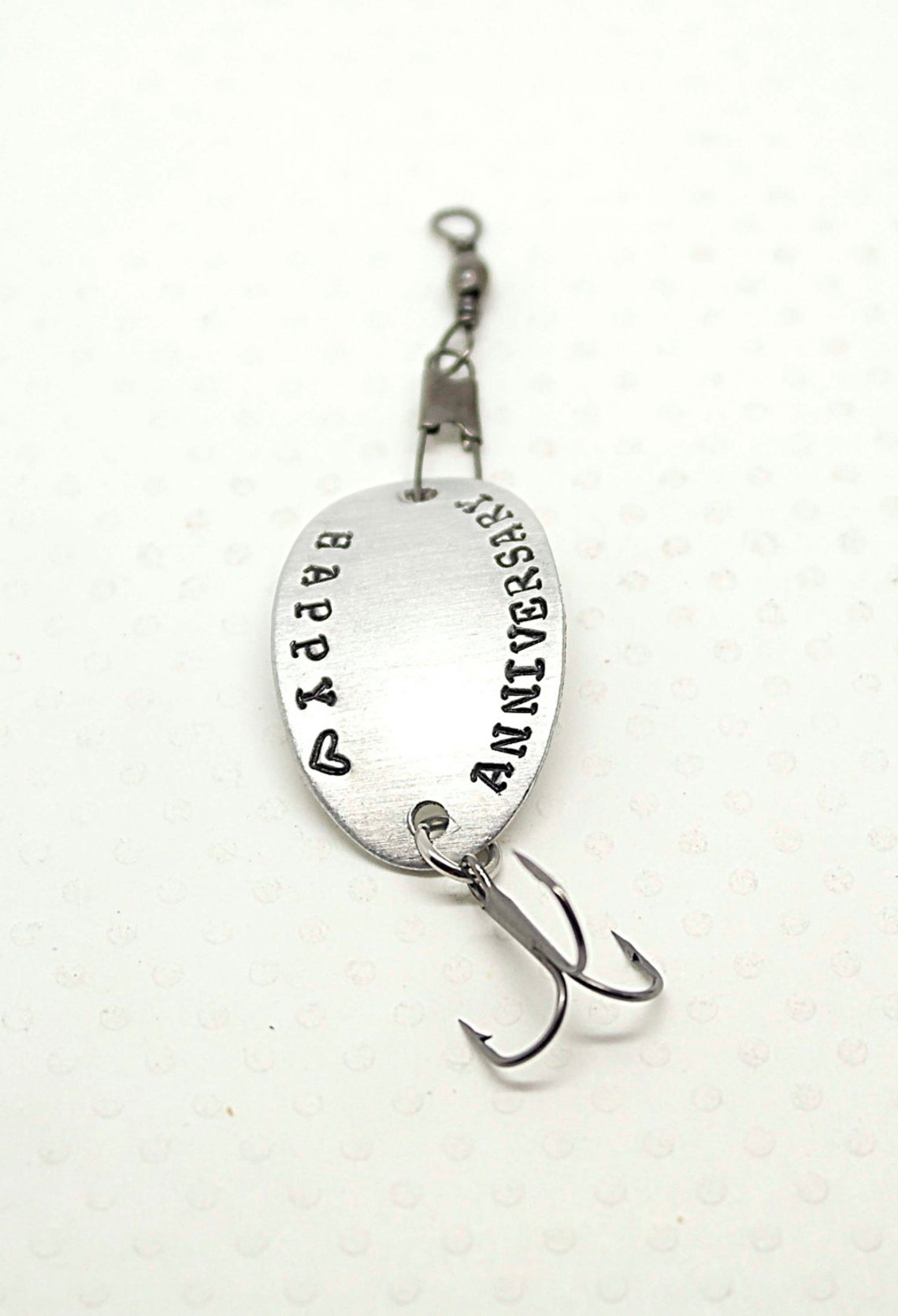Hand Stamped Personalized Fishing Lure Fish Lover custom - Etsy
