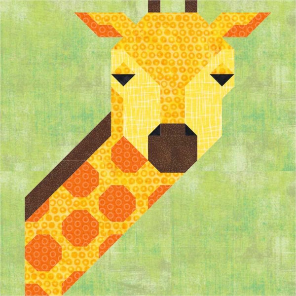 Giraffe Quilt - Etsy