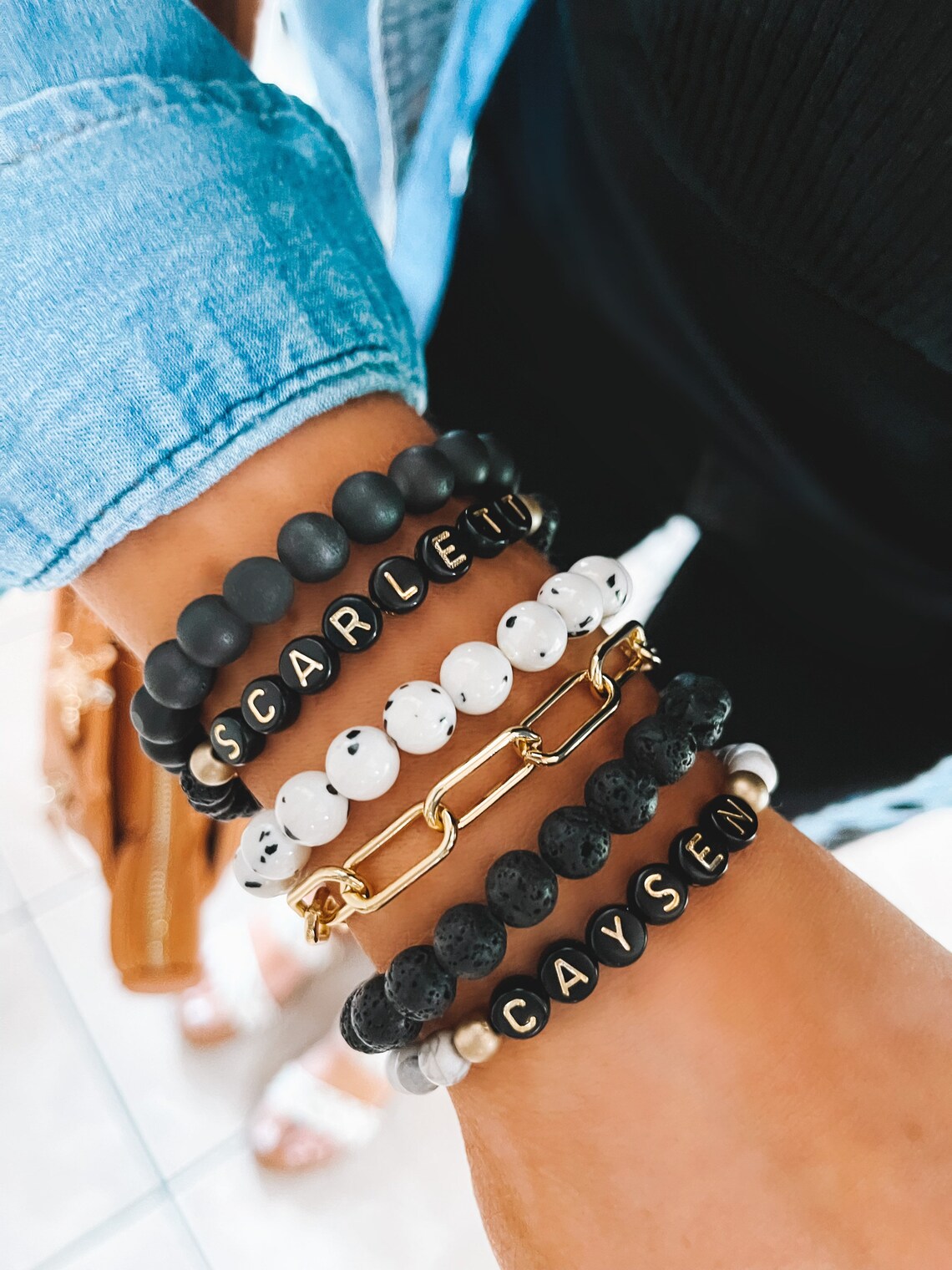 Name Bracelet Custom Name Bracelet Personalized Jewelry | Etsy