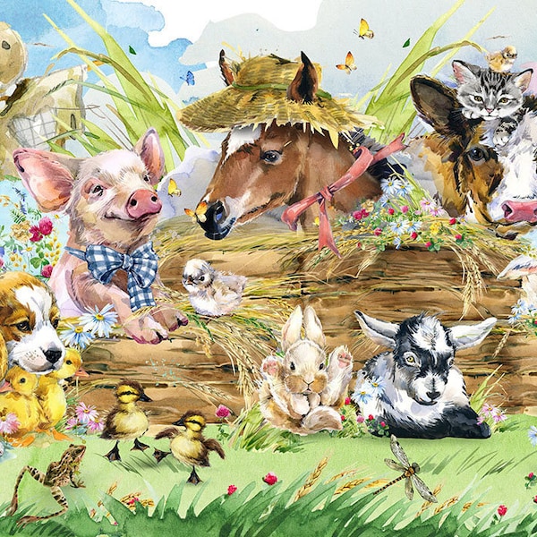 Animal Decoupage - Etsy