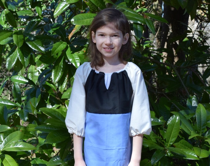 Ariel (the Little Mermaid) Inspired Peasant Dress - Etsy