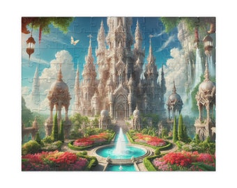 THE NEVERENDING STORY 37 the Ivory Tower Courtyard Jigsaw Puzzle- 110 ...