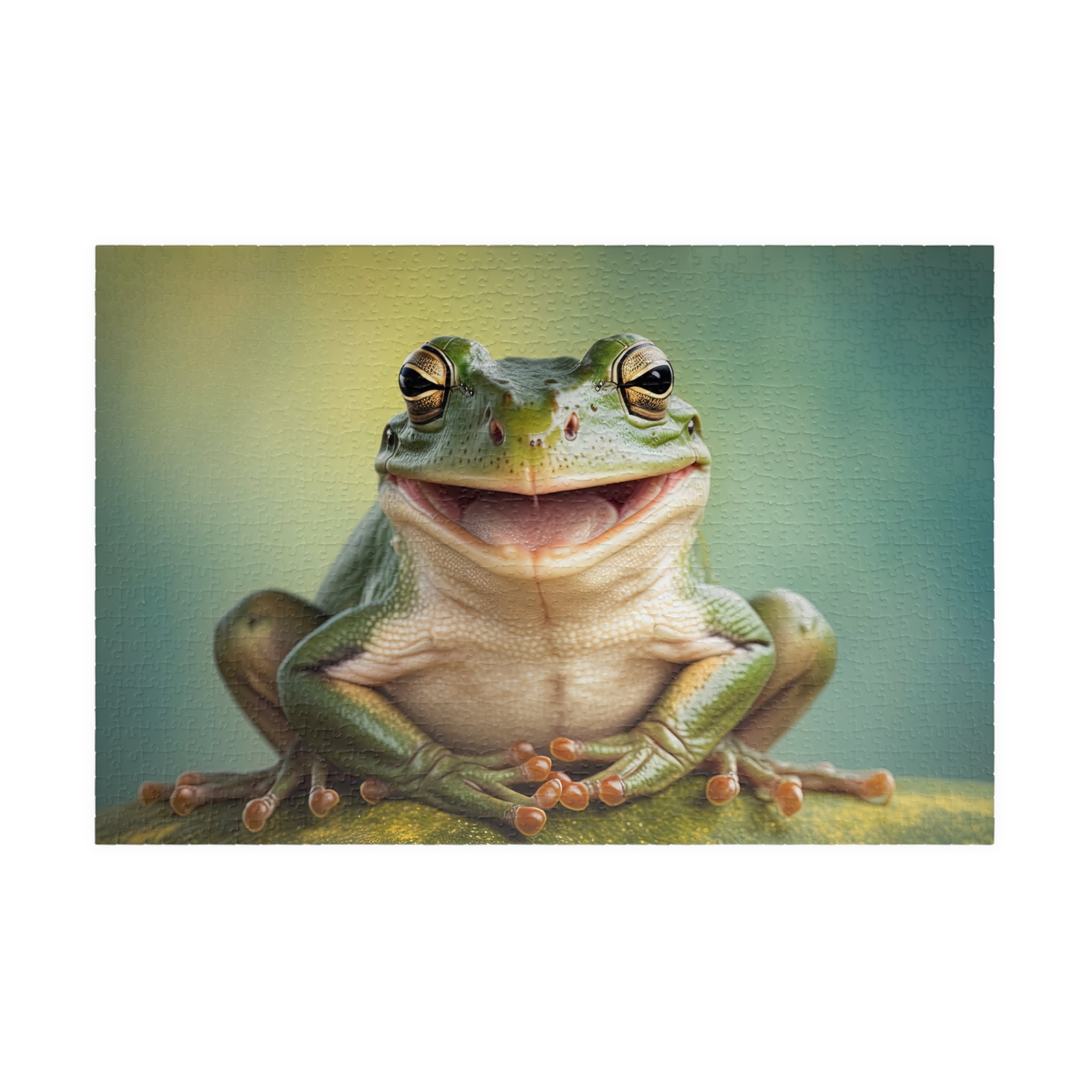 HAPPY TREE FROG Puzzle 110, 252, 520 and 1014 Piece Options - Etsy