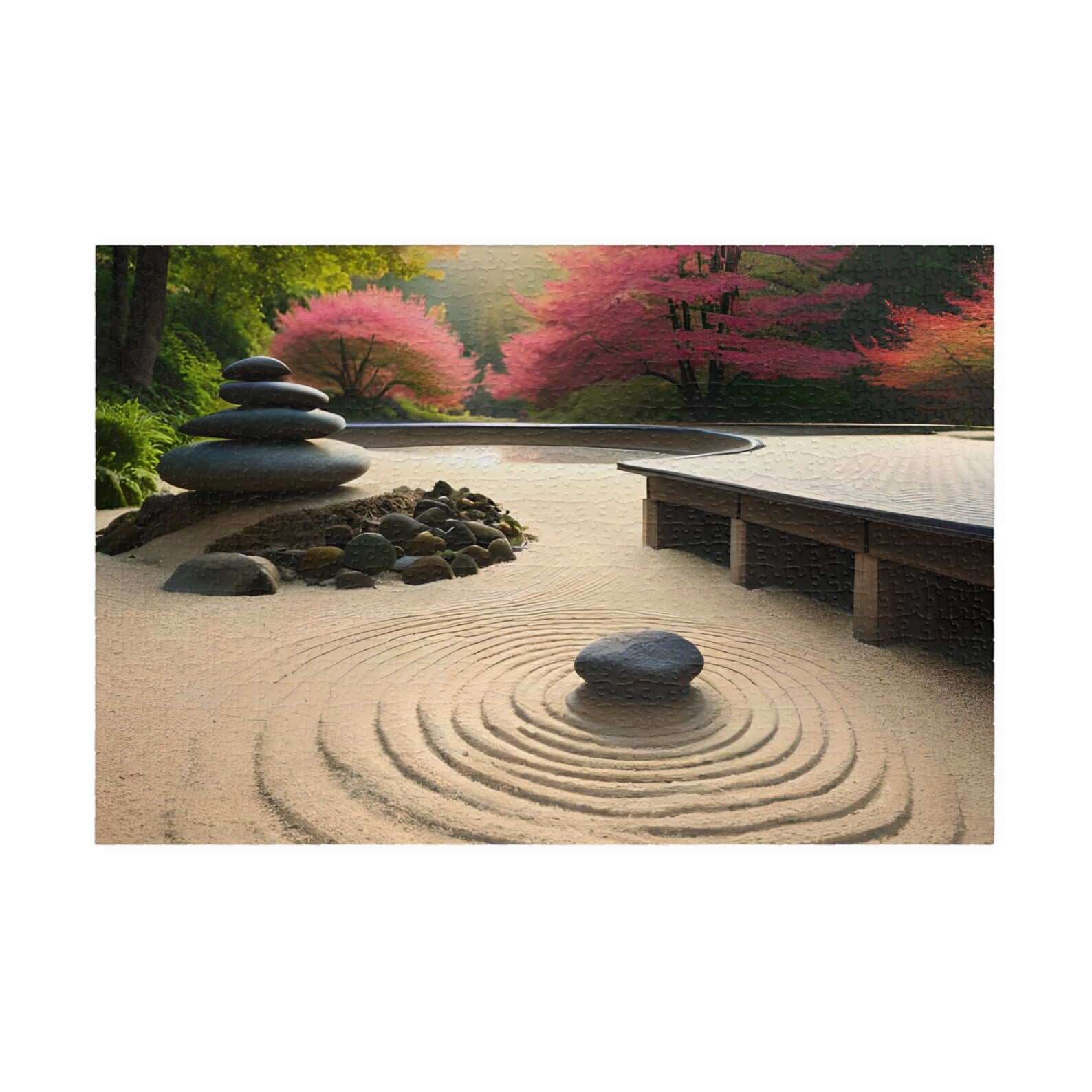 THE ZEN SERIES- Zen Garden Jigsaw Puzzle- 110 252 520 1014 Piece ...
