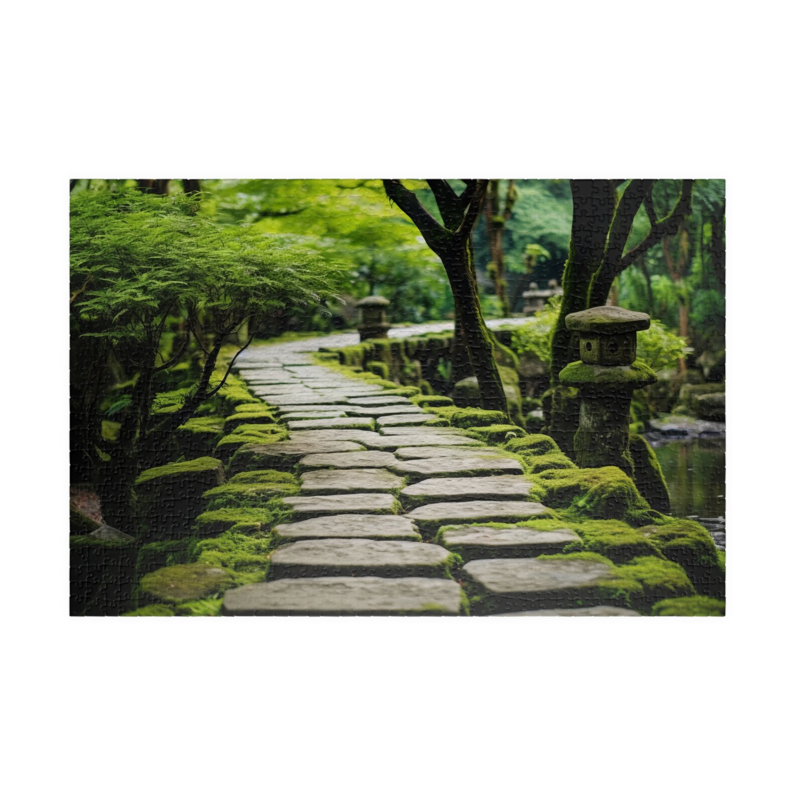 THE ZEN SERIES- Walkway to Bliss Jigsaw Puzzle- 110 252 520 1014 Piece ...