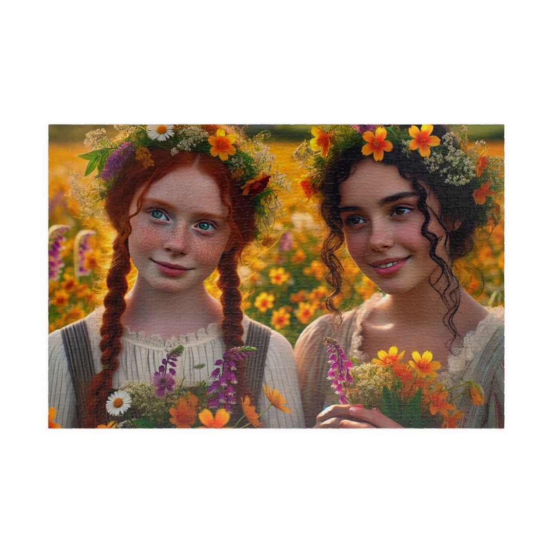 SPECIAL EDITION PUZZLE Anne of Green Gables: 24 Anne and Diana Pick ...