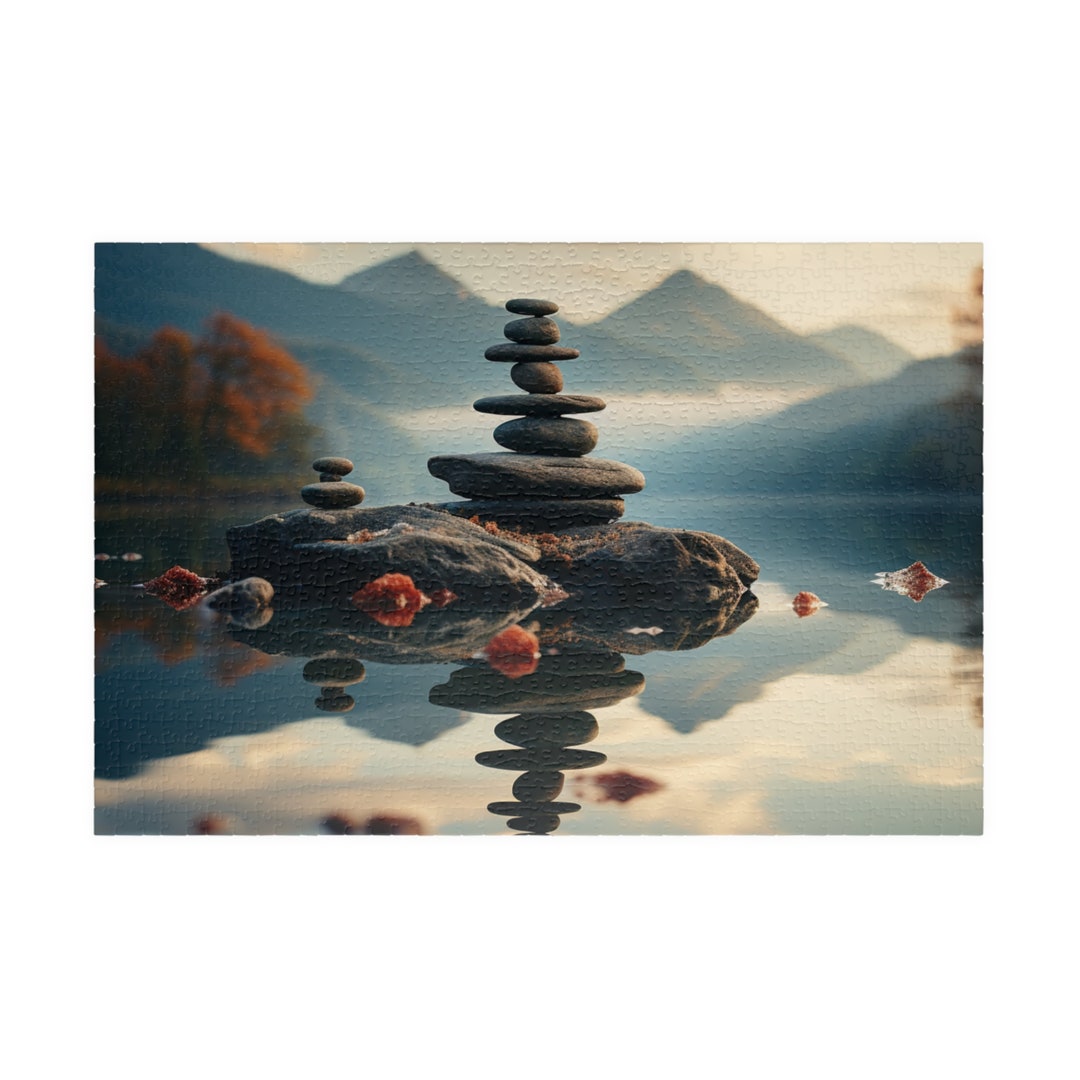 THE ZEN SERIES- Peaceful Horizon Jigsaw Puzzle- 110 252 520 1014 Piece ...
