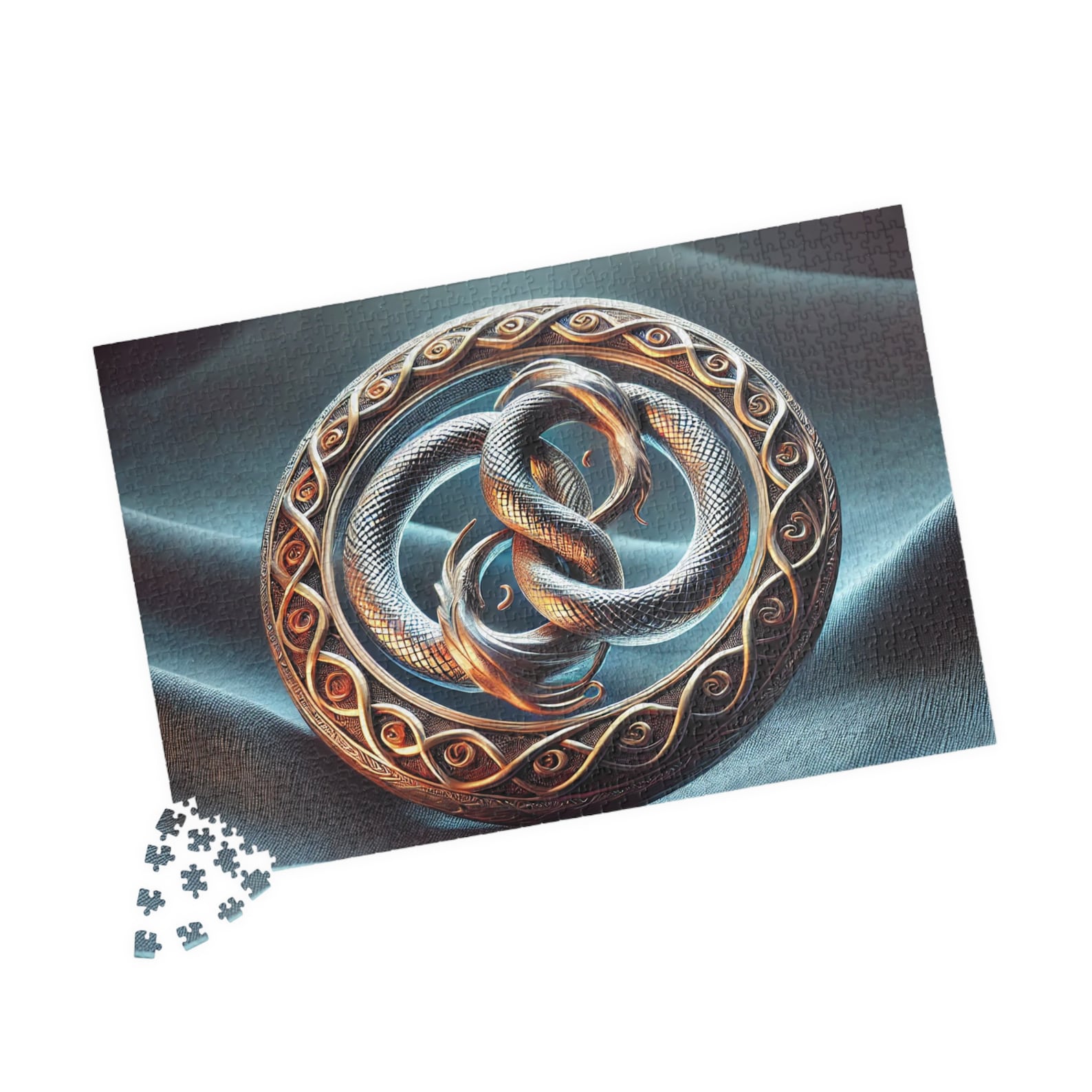 THE NEVERENDING STORY 4 the Auryn Amulet Jigsaw Puzzle- 110 252 520 ...