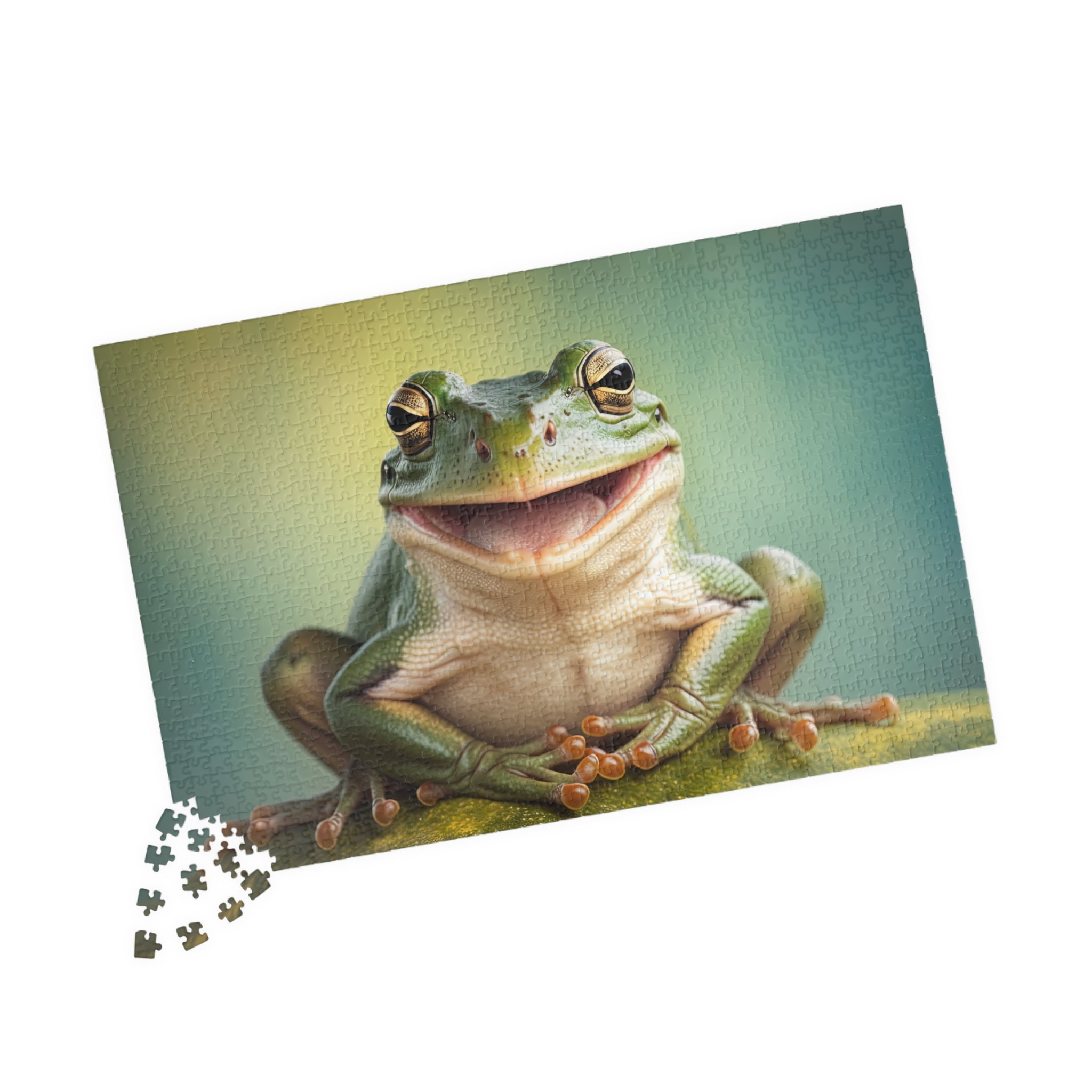 HAPPY TREE FROG Puzzle 110, 252, 520 and 1014 Piece Options - Etsy