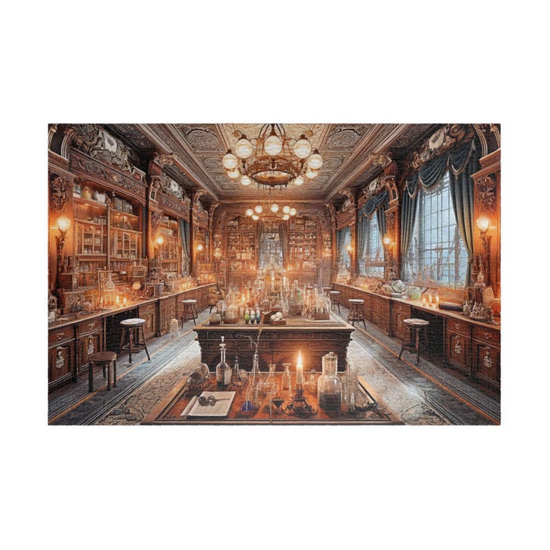 SPECIAL EDITION PUZZLE- Magical Albion: Laboratory Jigsaw Puzzle- 110 ...
