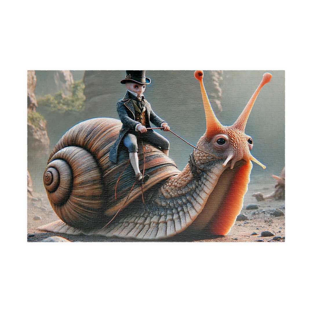 THE NEVERENDING STORY 7 the Racing Snail Jigsaw Puzzle- 110 252 520 ...