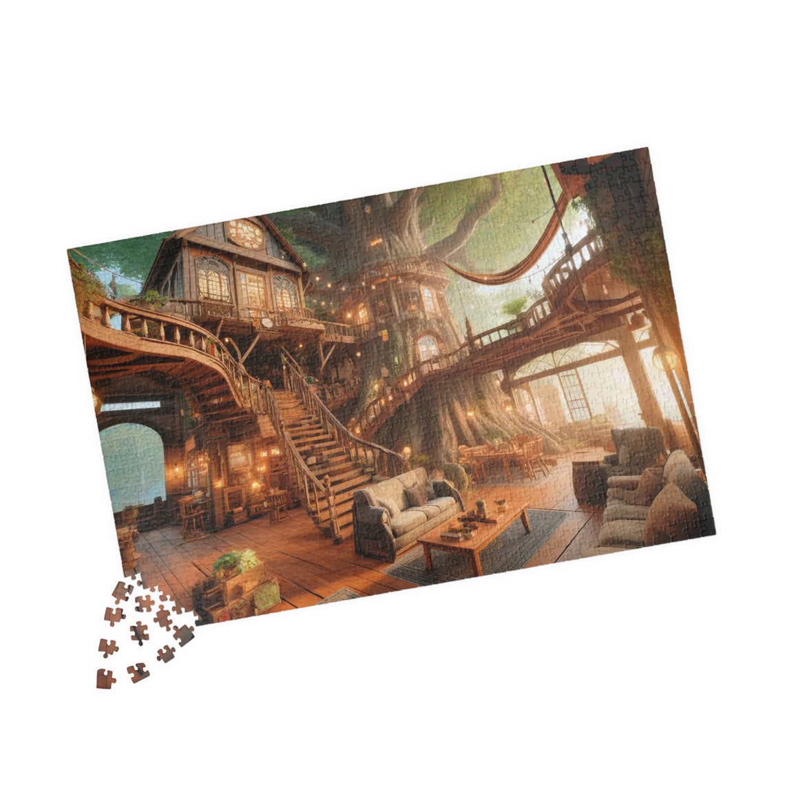 SPECIAL EDITION PUZZLE- Magical Albion: the Tree House Jigsaw Puzzle ...