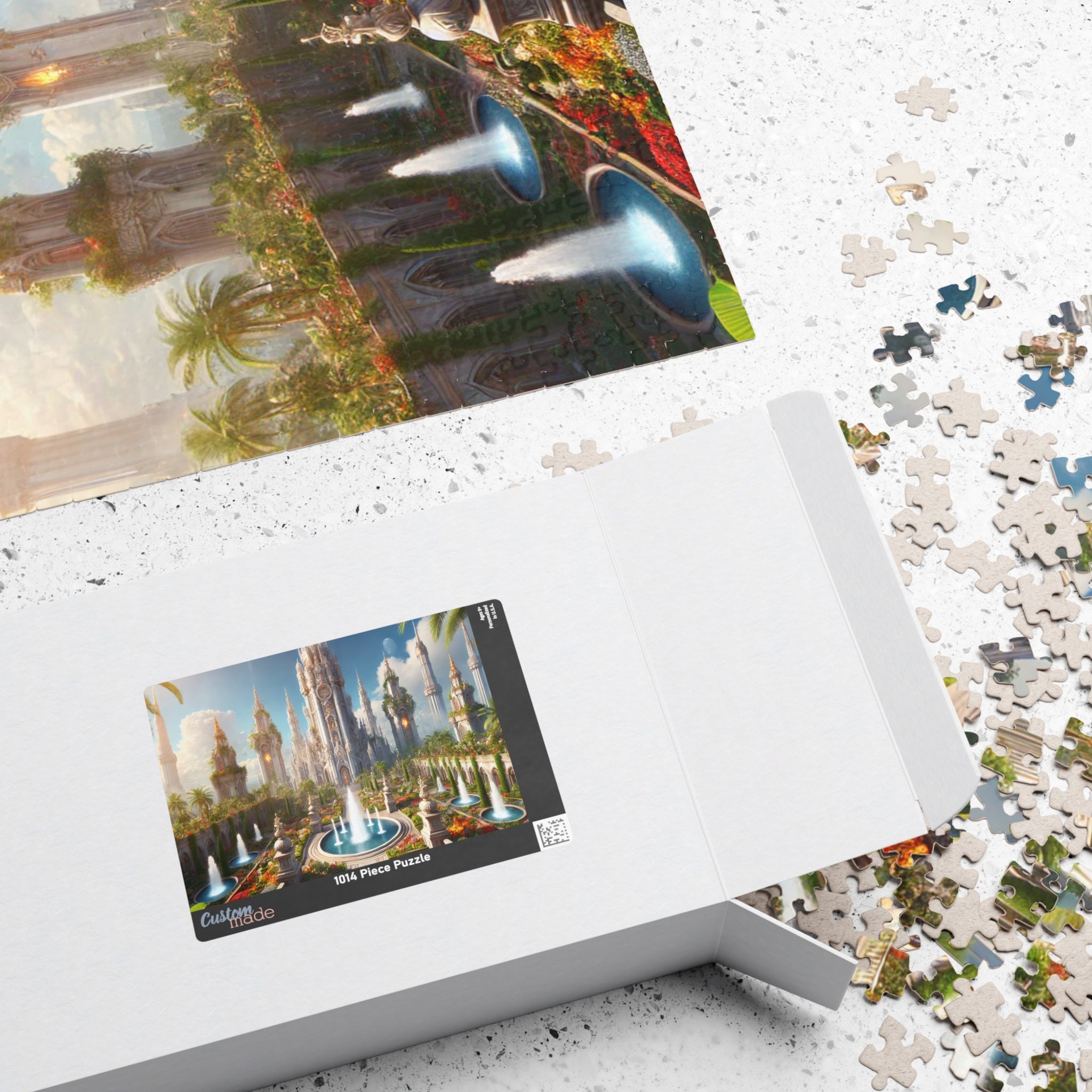 THE NEVERENDING STORY 32 the Ivory Tower Reborn Jigsaw Puzzle- 110 252 ...