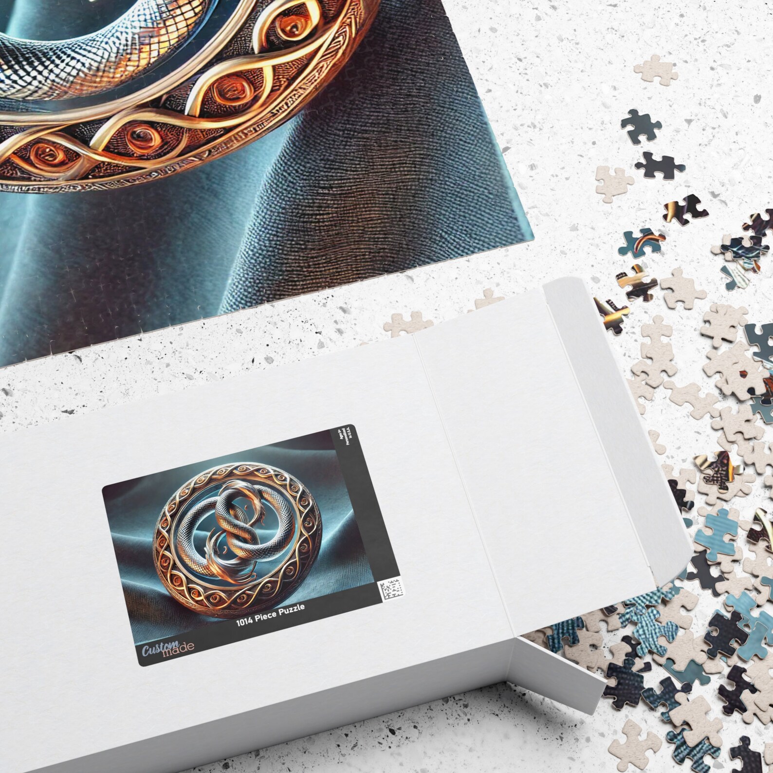 THE NEVERENDING STORY 4 the Auryn Amulet Jigsaw Puzzle- 110 252 520 ...