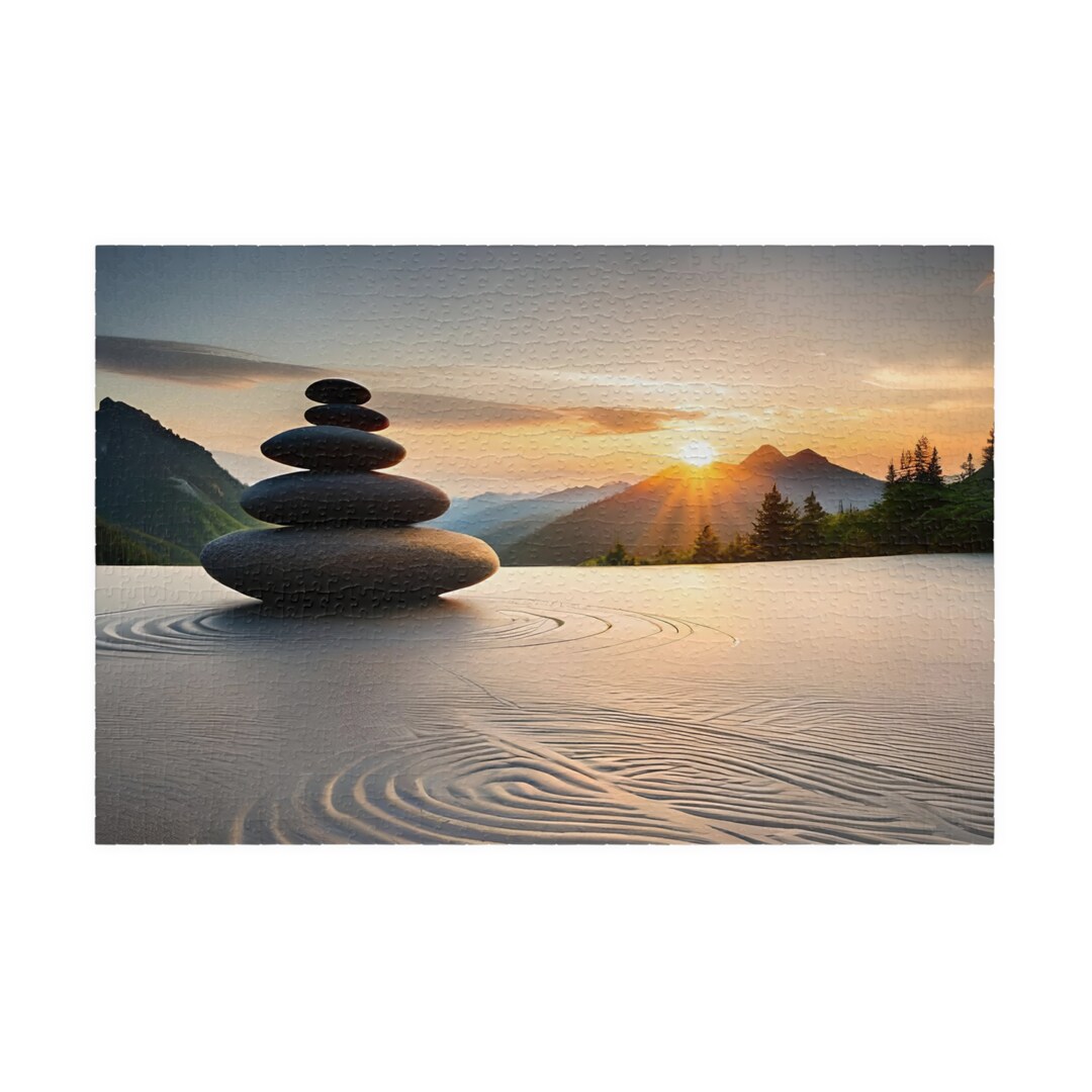 THE ZEN SERIES- Soothing Sunrise Jigsaw Puzzle- 110 252 520 1014 Piece ...