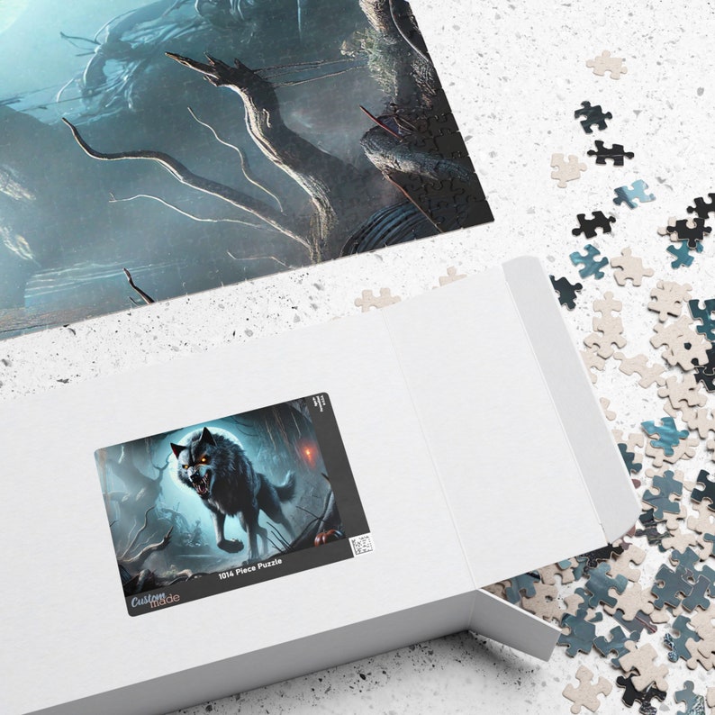 THE NEVERENDING STORY 21 Gmork the Wolf Sent to Stop Atreyu 1014 Pieces ...