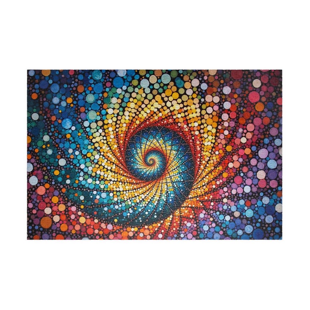 FIBONACCI SPIRAL Jigsaw Puzzle- 110 252 520 1014 Piece Options 13 - Etsy