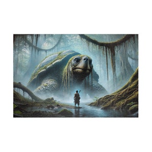 THE NEVERENDING STORY 12 Morla the Ancient One 1014 Pieces 28.5x19in - Etsy