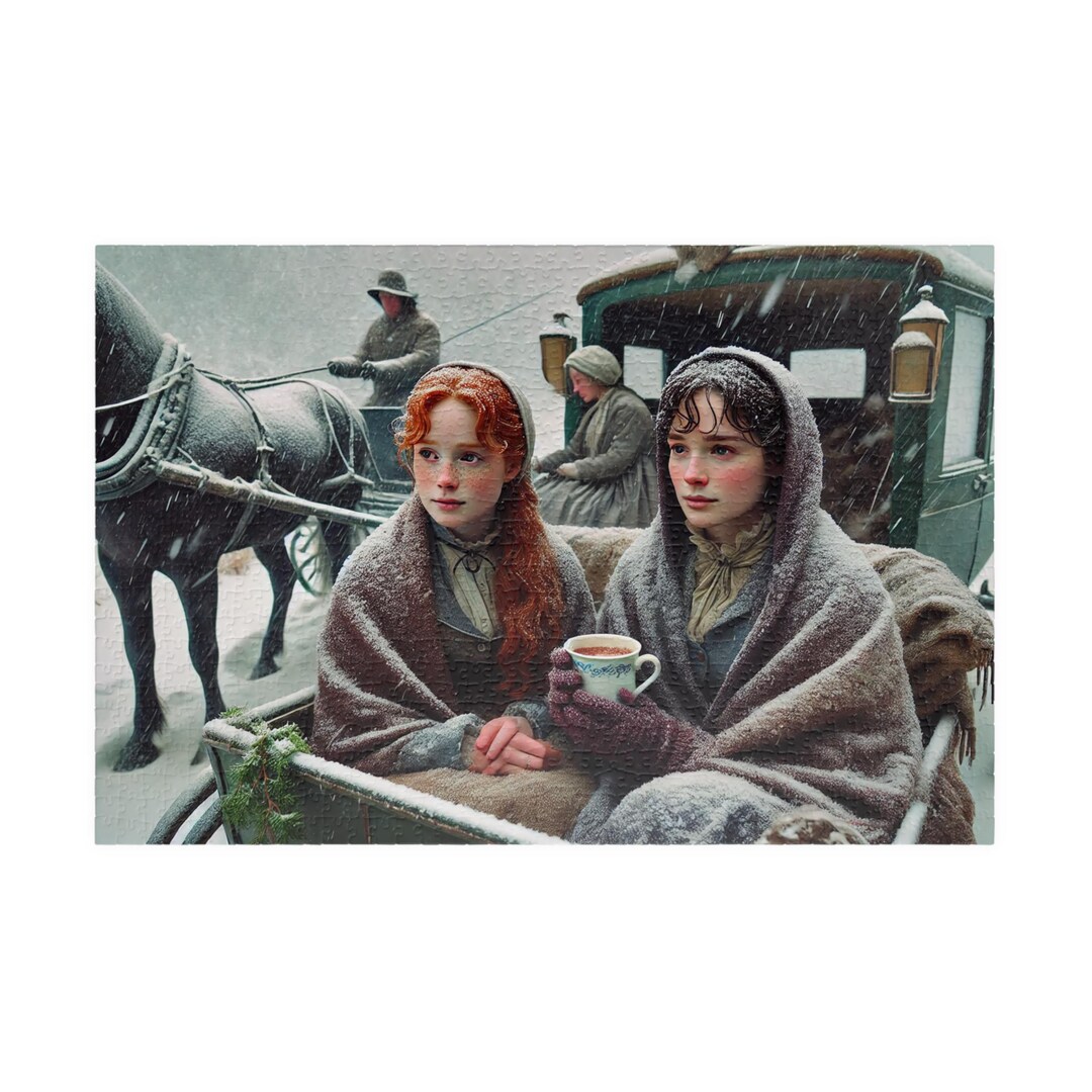 Anne of Green Gables: 32 Anne and Diana Rescued From the Blizzard ...