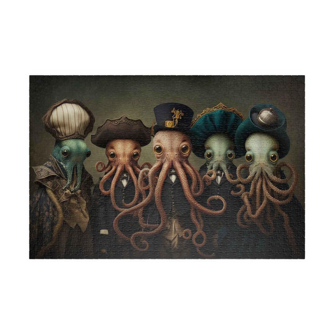 Squid Pro Quo the Council of Tentacles Puzzle 110, 252, 520 and 1014 ...