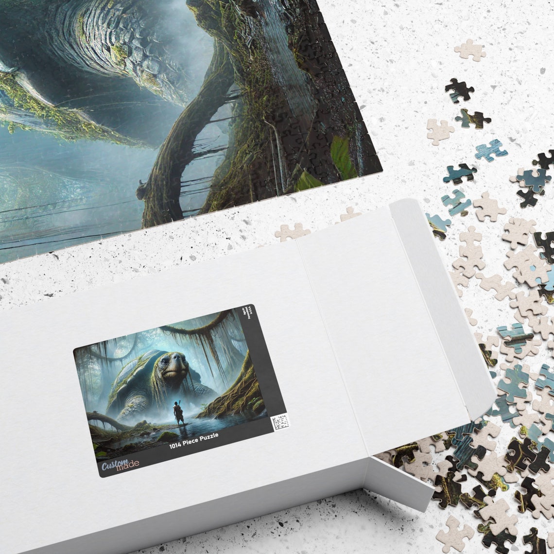 THE NEVERENDING STORY 12 Morla the Ancient One 1014 Pieces 28.5x19in - Etsy