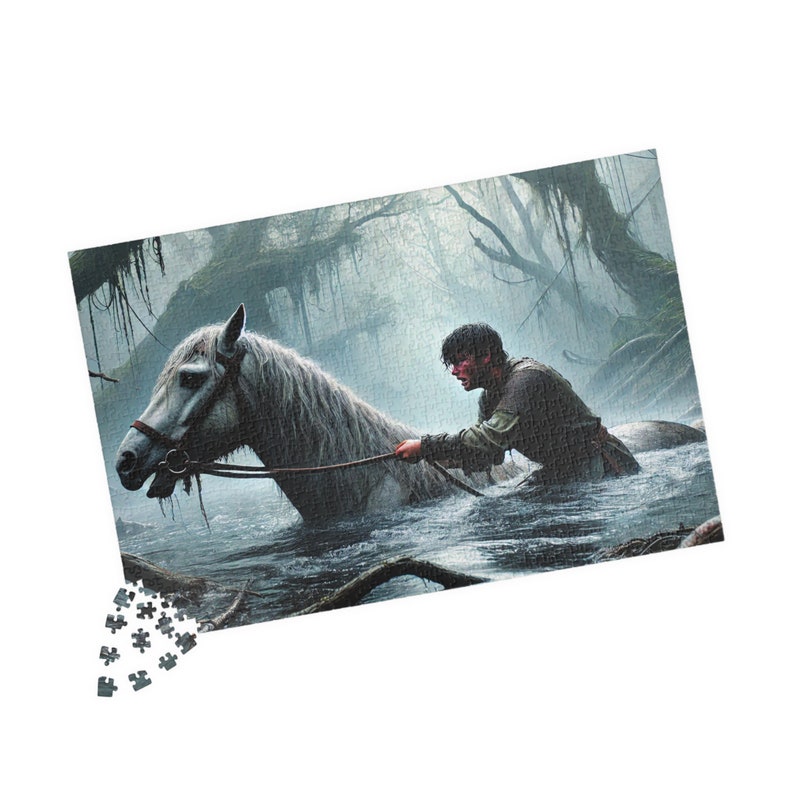 THE NEVERENDING STORY 12 Artax in the Swamps of Sadness Jigsaw Puzzle ...