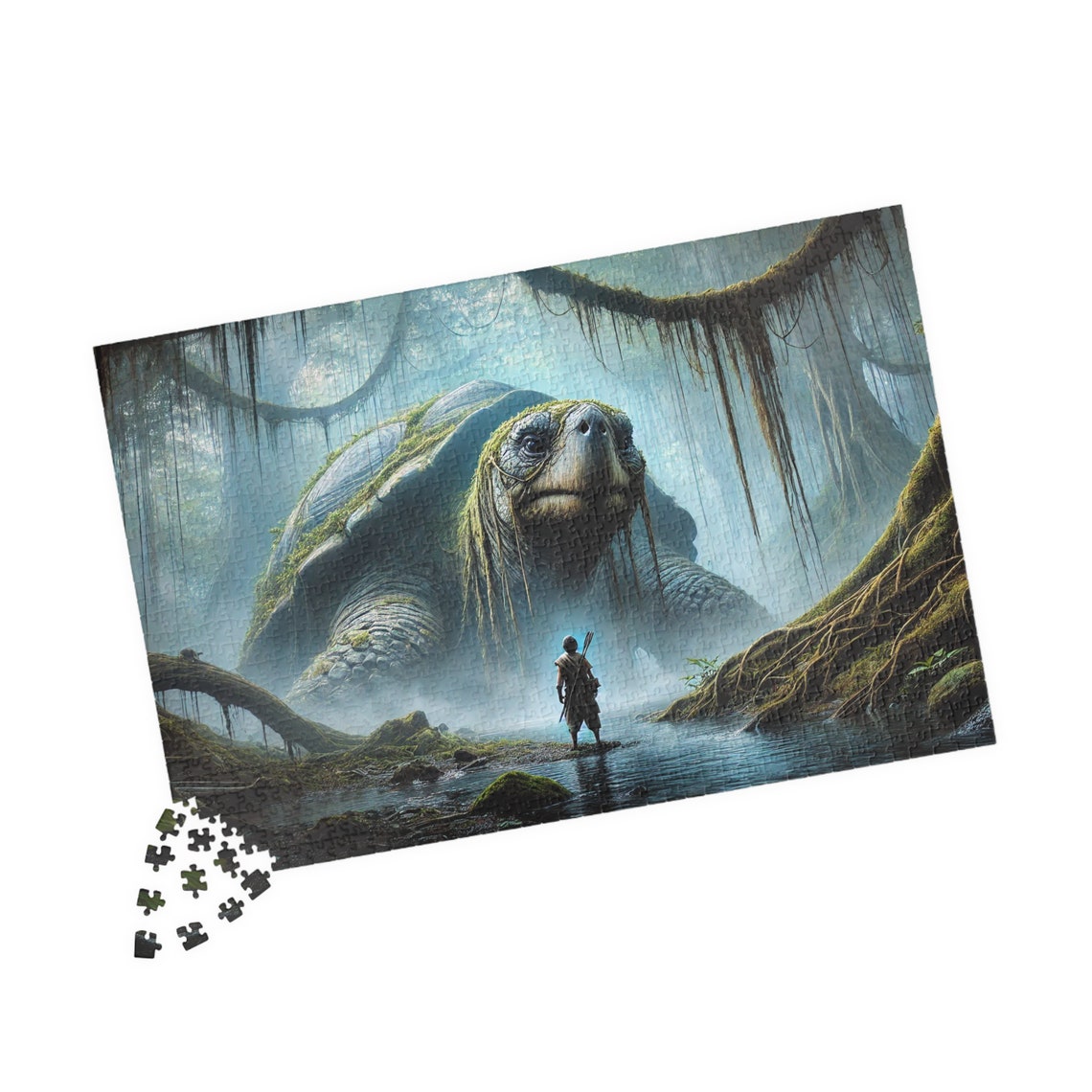 THE NEVERENDING STORY 12 Morla the Ancient One 1014 Pieces 28.5x19in - Etsy