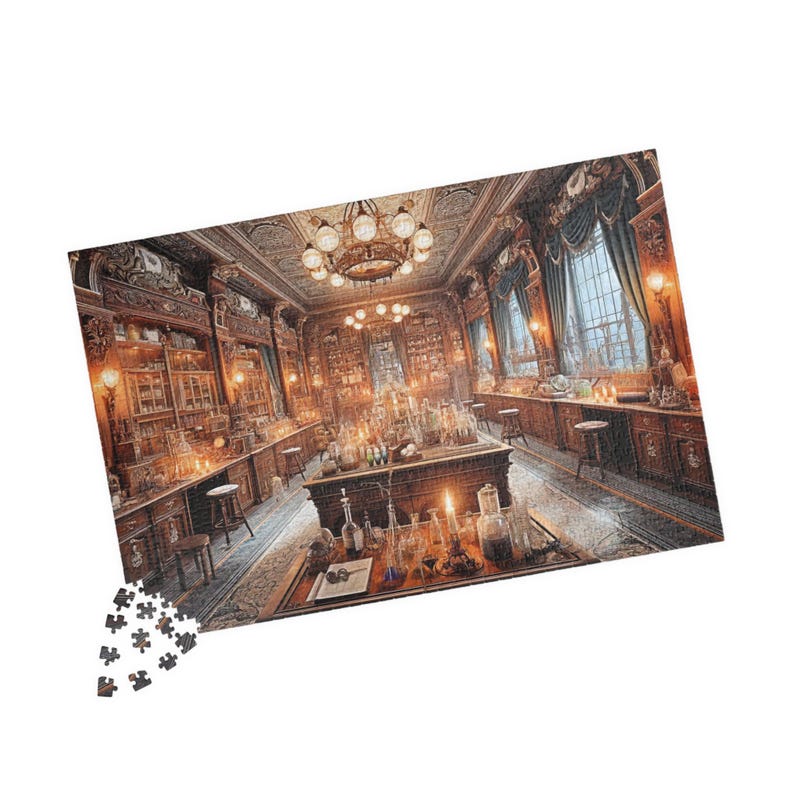 SPECIAL EDITION PUZZLE- Magical Albion: Laboratory Jigsaw Puzzle- 110 ...