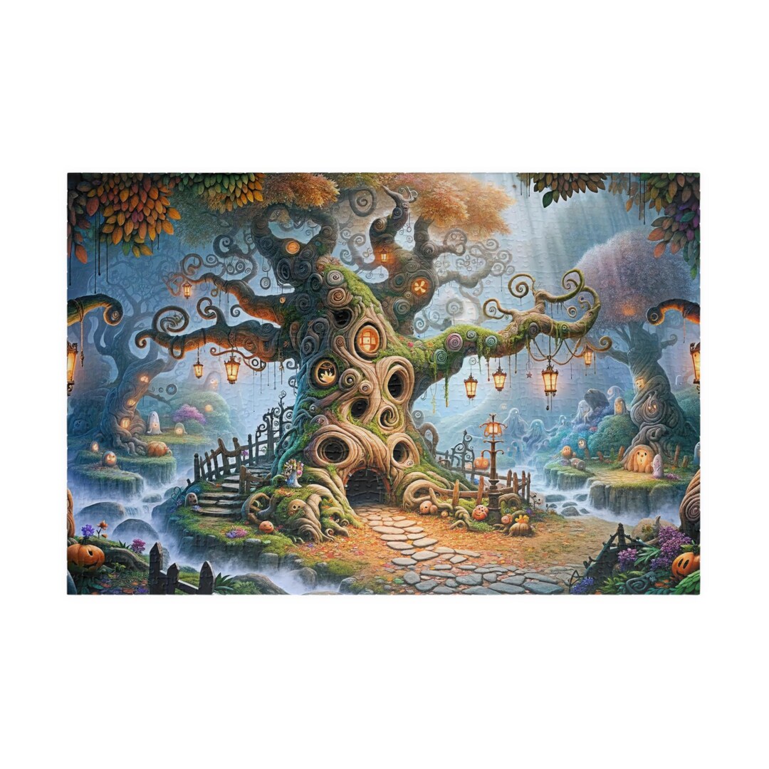 SPECIAL EDITION PUZZLE- Magical Albion: Another Spooky Tree Jigsaw ...