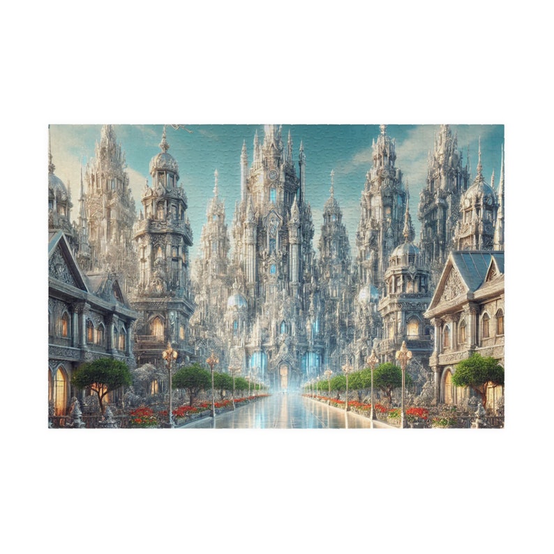 THE NEVERENDING STORY 34 the Silver City of Amarganth Jigsaw Puzzle ...