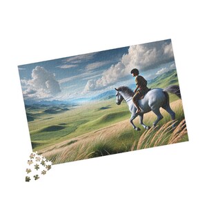 THE NEVERENDING STORY 11 Atreyu Crosses the Plains of Passage Jigsaw ...