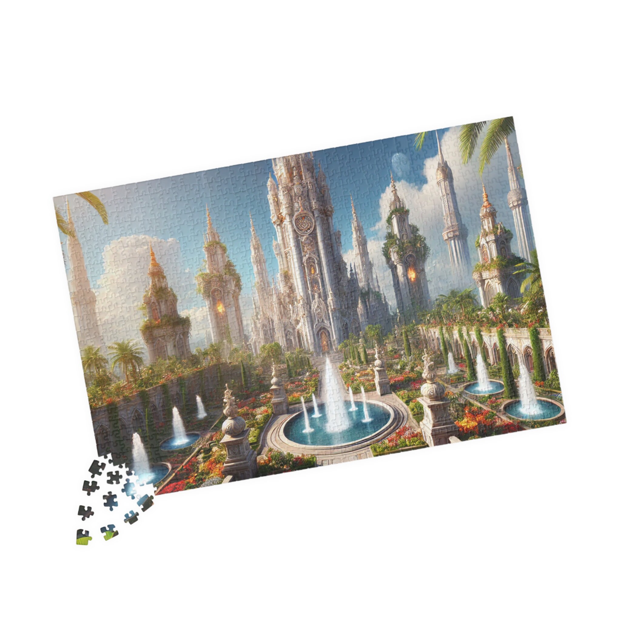 THE NEVERENDING STORY 32 the Ivory Tower Reborn Jigsaw Puzzle- 110 252 ...