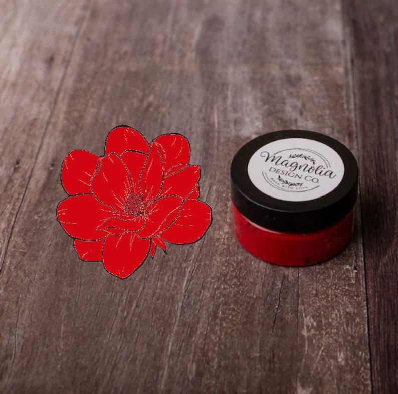 Magnolia Design Co-chalk Paste Old Glory Red-chalk Art DIY - Etsy