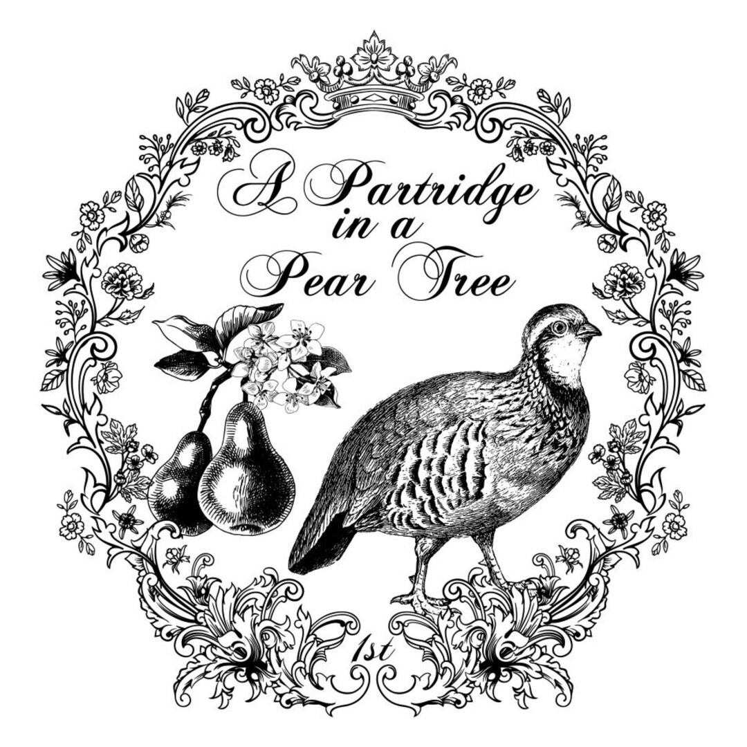 Magnolia Design Co-a Partridge in a Pear Tree-reusable Adhesive ...