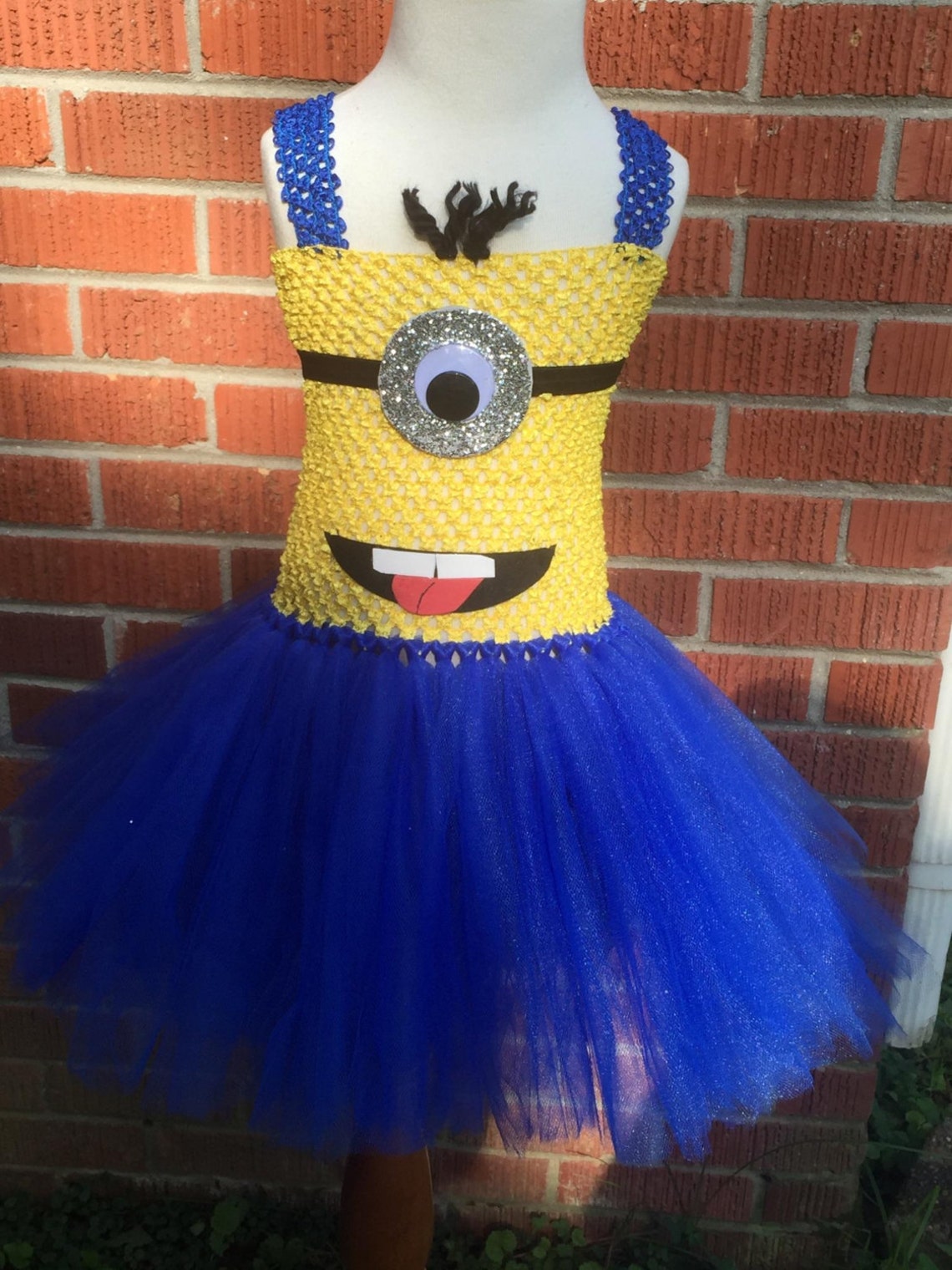 Minion Tutu Dress Costume for Babies and Toddlers - Minion Costume ...