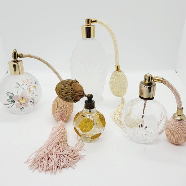 Perfume Bottle Puffer - Etsy