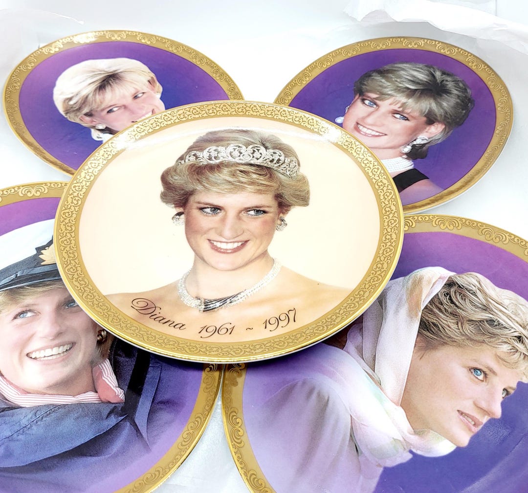 Vintage Princess Diana Collector Plate: Limited Edition Royal ...