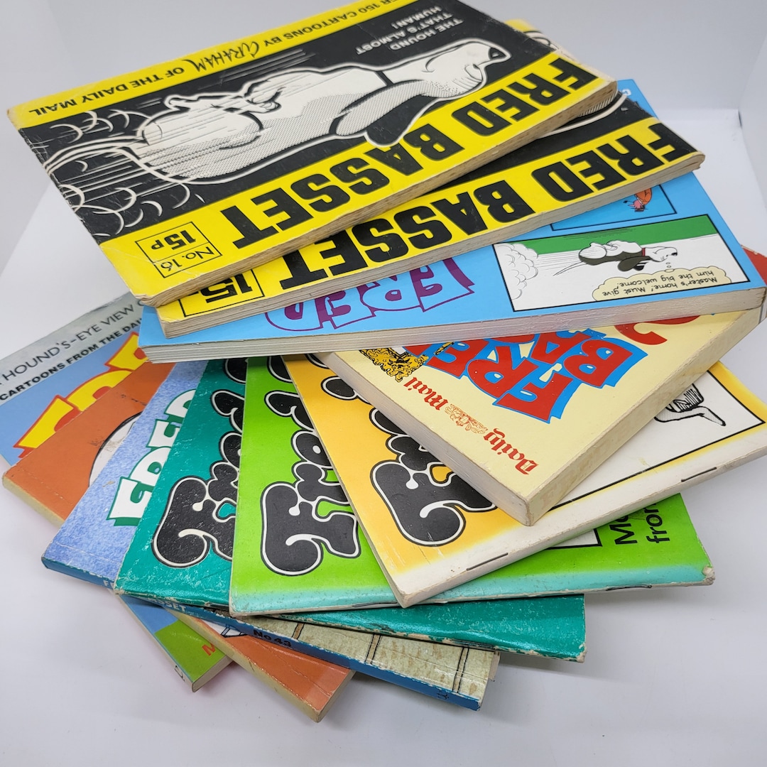 Fred Basset Comic Book, Cartoon Strip Book by Graham and the Daily Mail ...